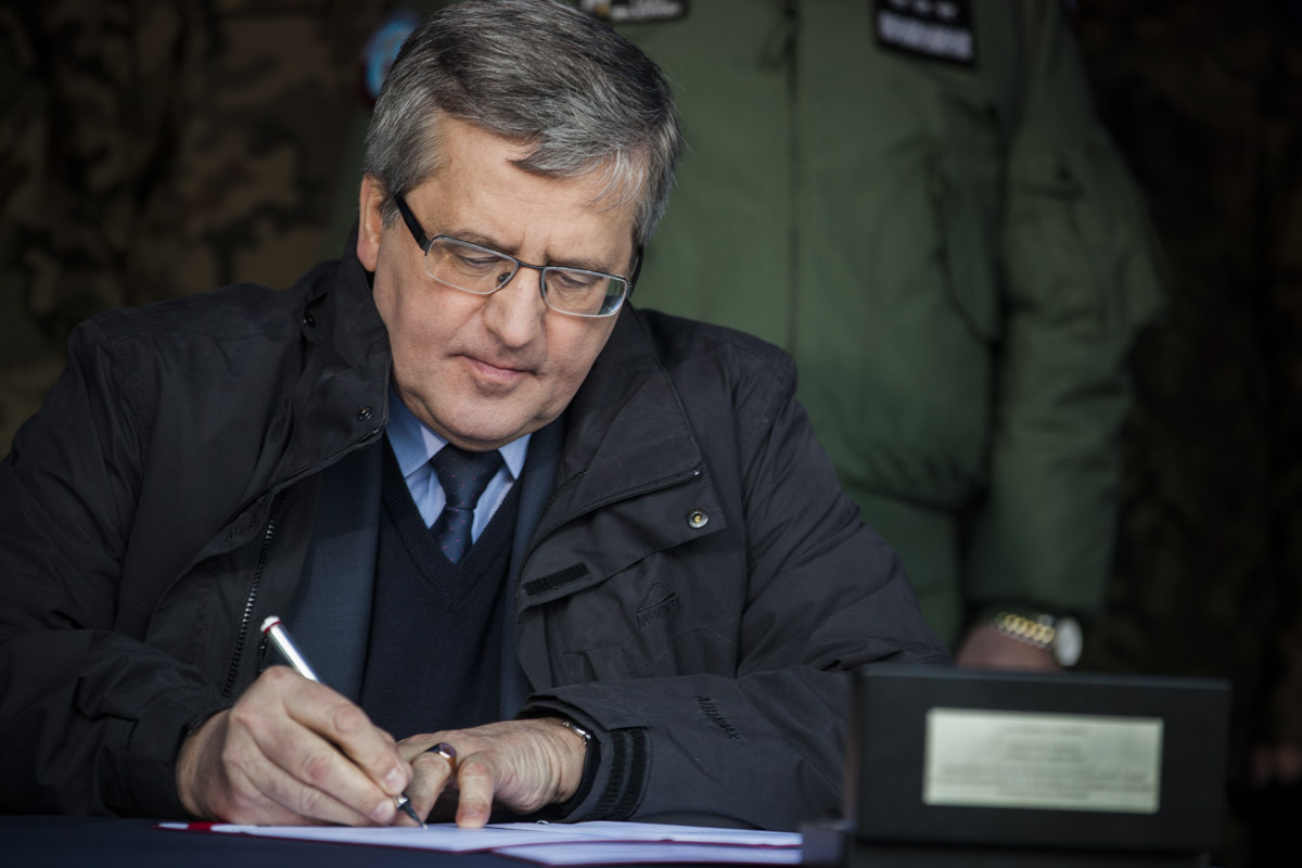 Financing and modernization of the Polish Armed Forces Act signed by ...