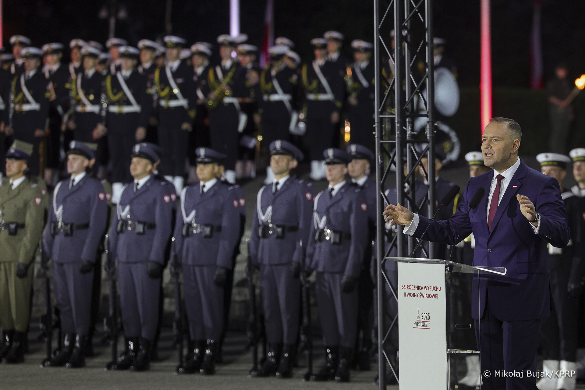 Commemoration of the 86th anniversary of the outbreak of World War II ...